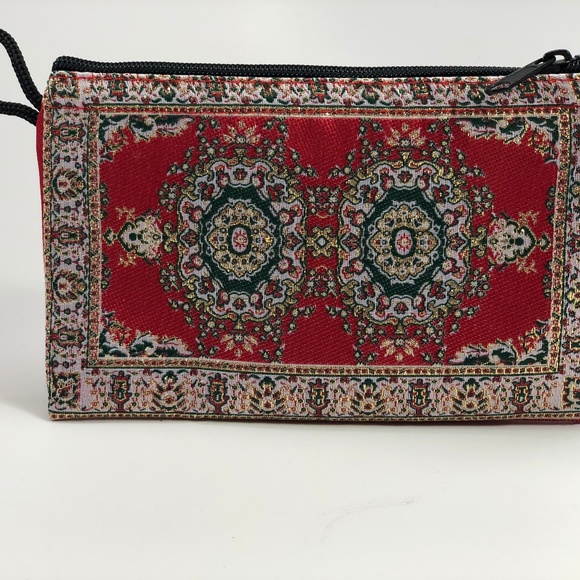 Handmade | Bags | Traditional Turkish Wallets Fabric Woven Zip Bag ...